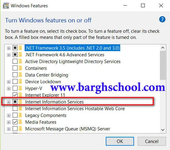 4-internet information service - کوشا الکترونیک